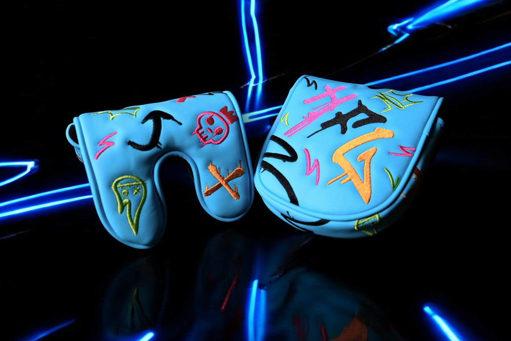 HFL Graffiti Putter Cover (Center Mallet) – Hell For Leather Golf