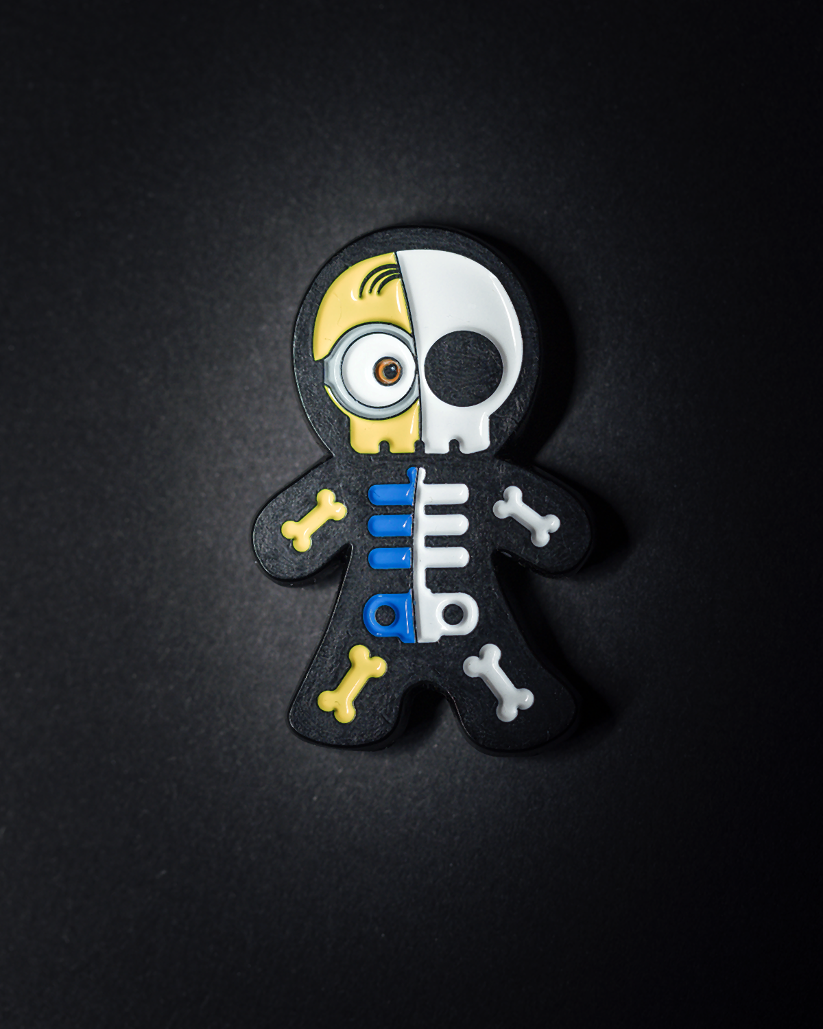 Minion/Skully Skeleton - Ball Marker – Hell For Leather Golf