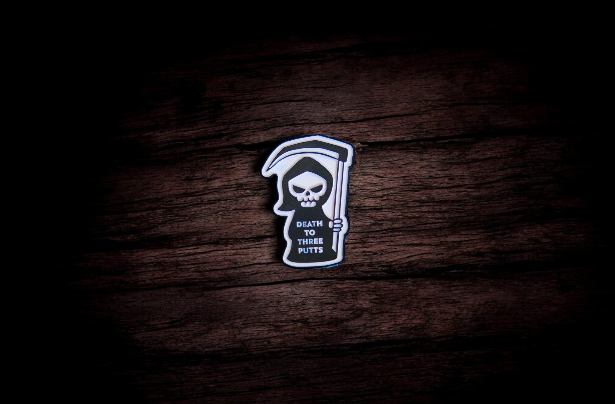 Death To Three Putts Reaper Ball Marker – Hell For Leather Golf