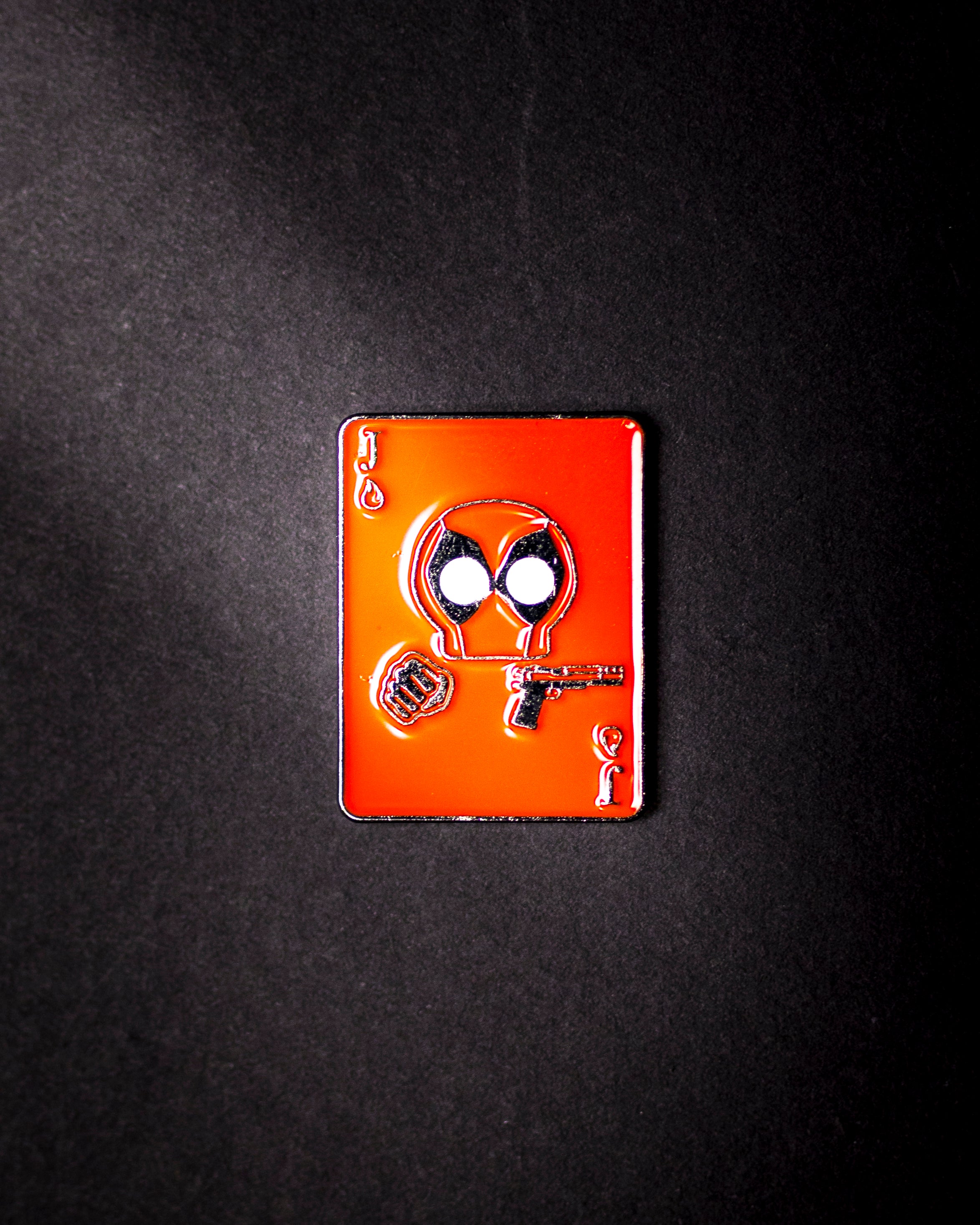 Deadpool-Skully Playing Card Ball Marker – Hell For Leather Golf