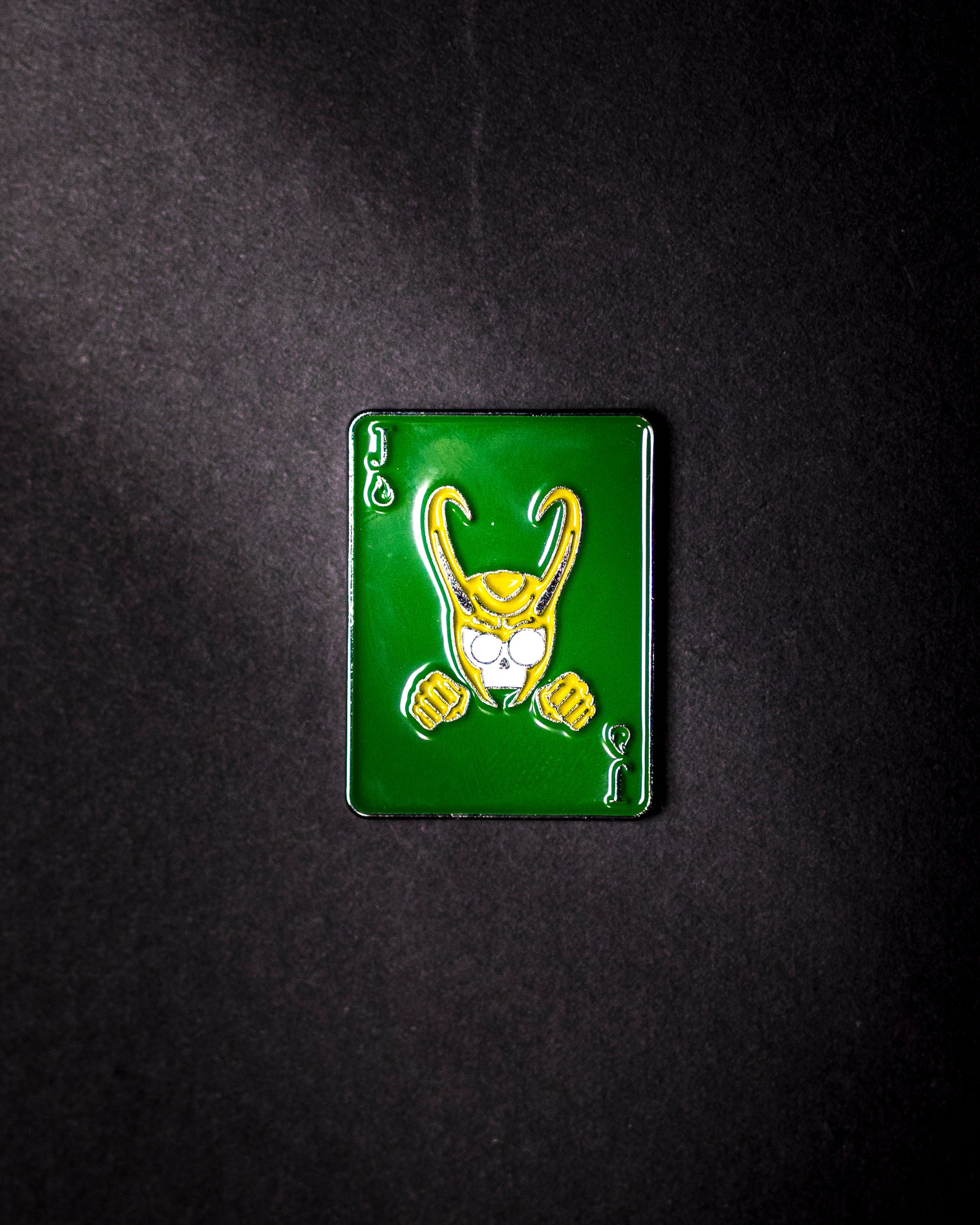 Loki-Skully Playing Card Ball Marker – Hell For Leather Golf